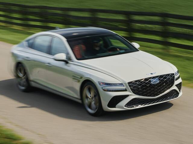 The 2025 Genesis G80 V6 costs way more than it should | MotorDonkey