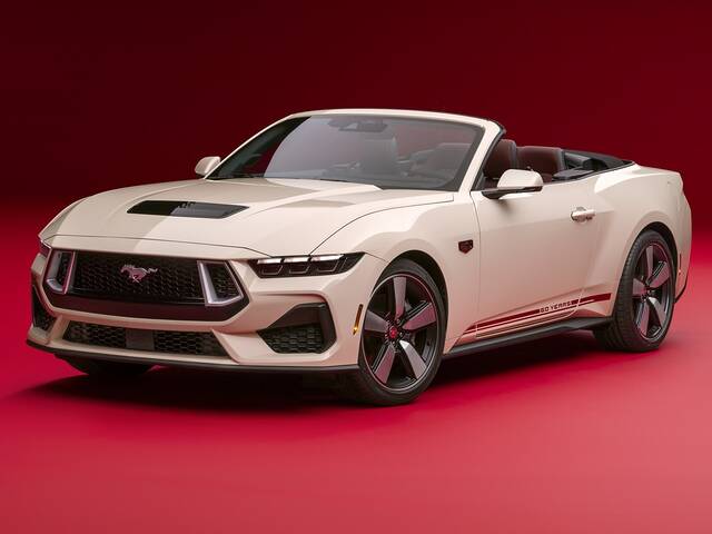 2025 Ford Mustang Convertible Review, Ranking, Versions & Pricing ...